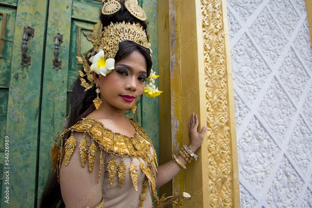 Apsara Dancer Stock Photo | Adobe Stock