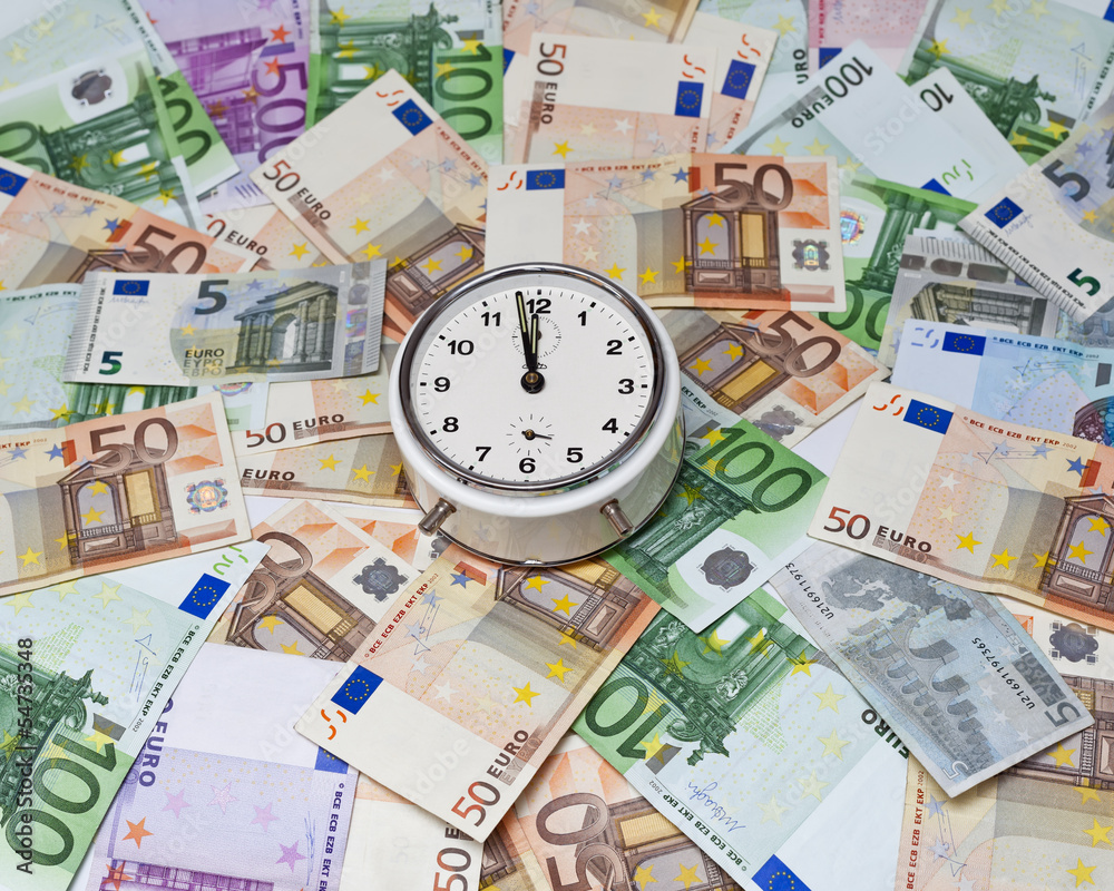Zeit ist Geld Stock-Foto | Adobe Stock
