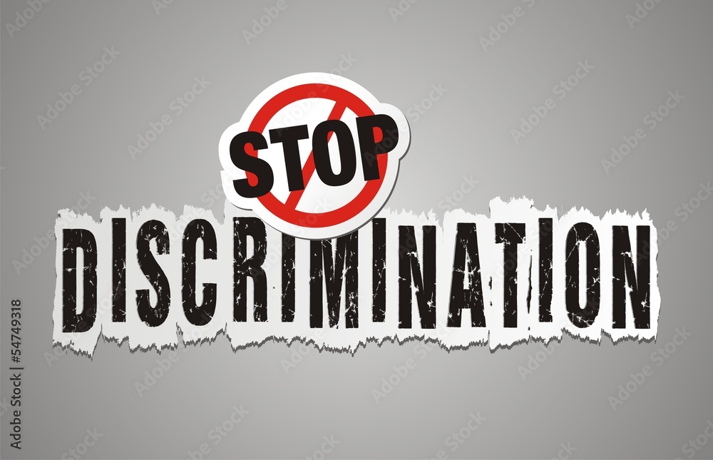 Stop Discrimination Posters
