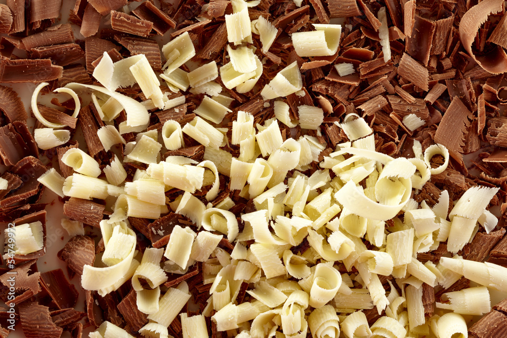 chocolate shaving background Stock Photo | Adobe Stock