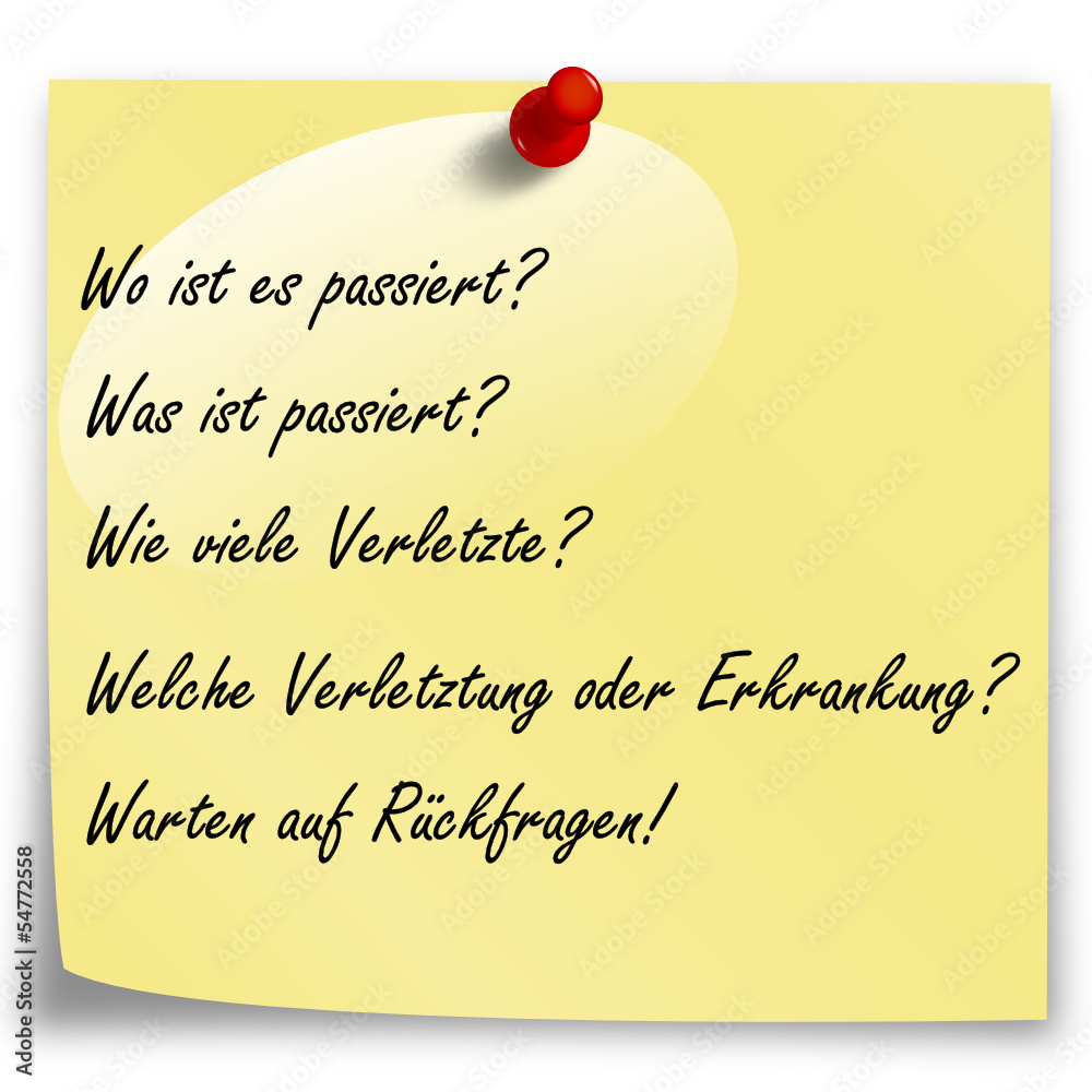 die 5 W - fragen Stock-Vektorgrafik | Adobe Stock