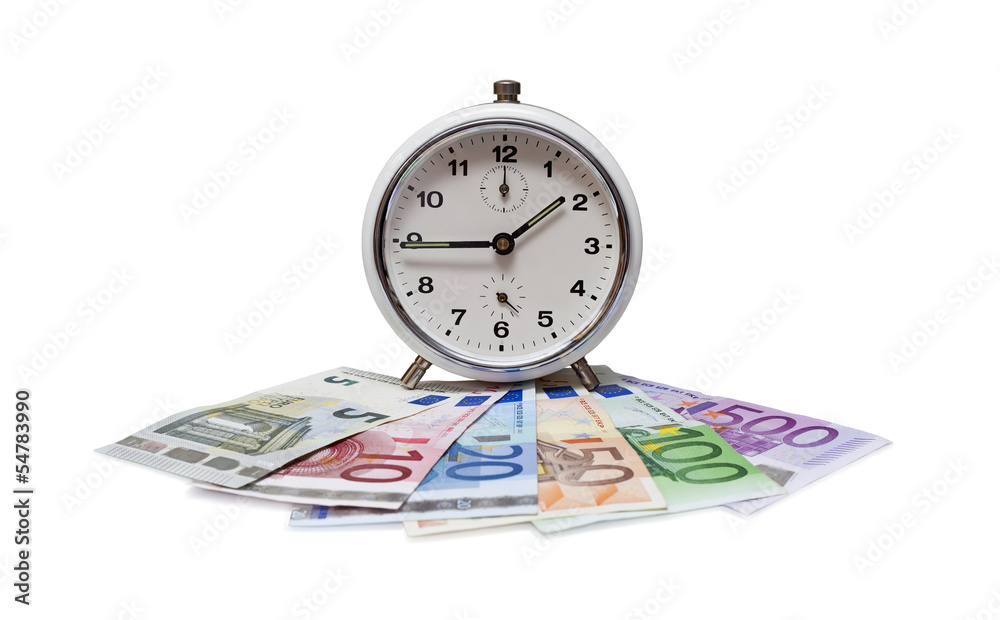 Zeit ist Geld Stock-Foto | Adobe Stock