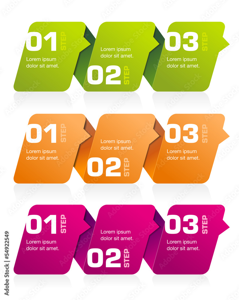 Infographics Banners Stock Vector | Adobe Stock