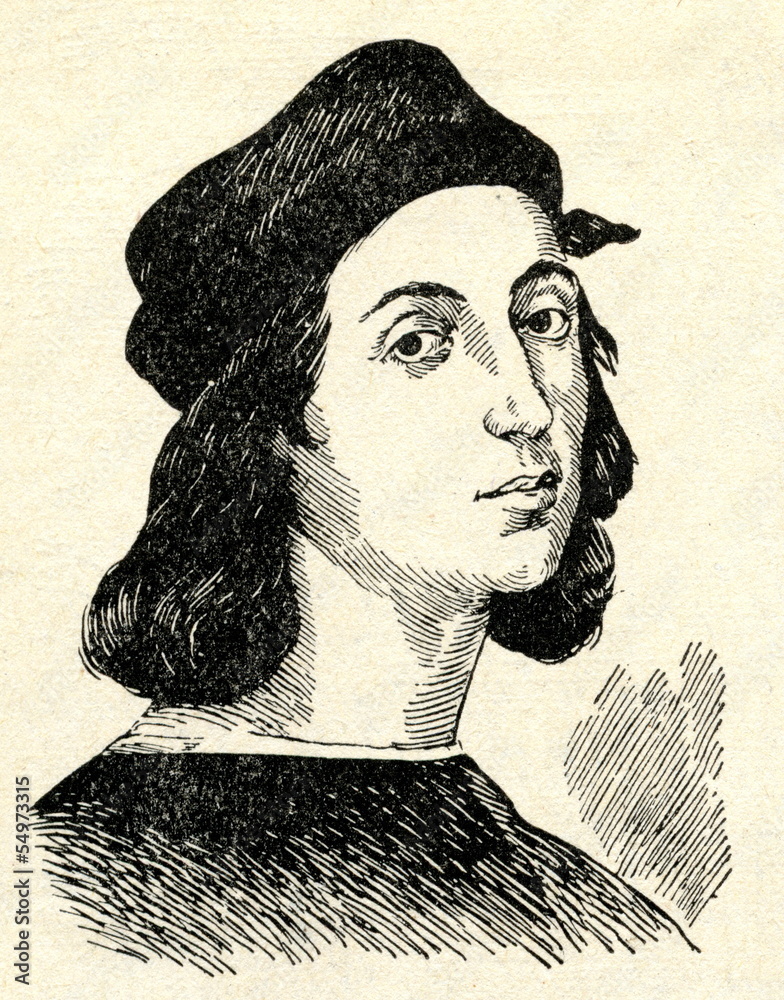 Raphael Sanzio Self Portrait