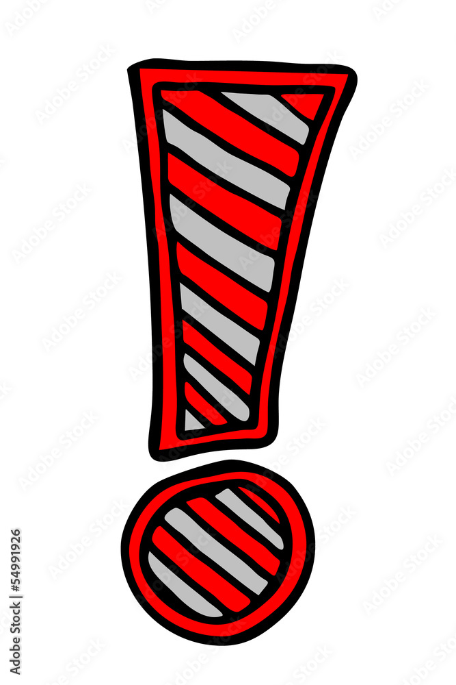 Ausrufezeichen Stock Illustration | Adobe Stock