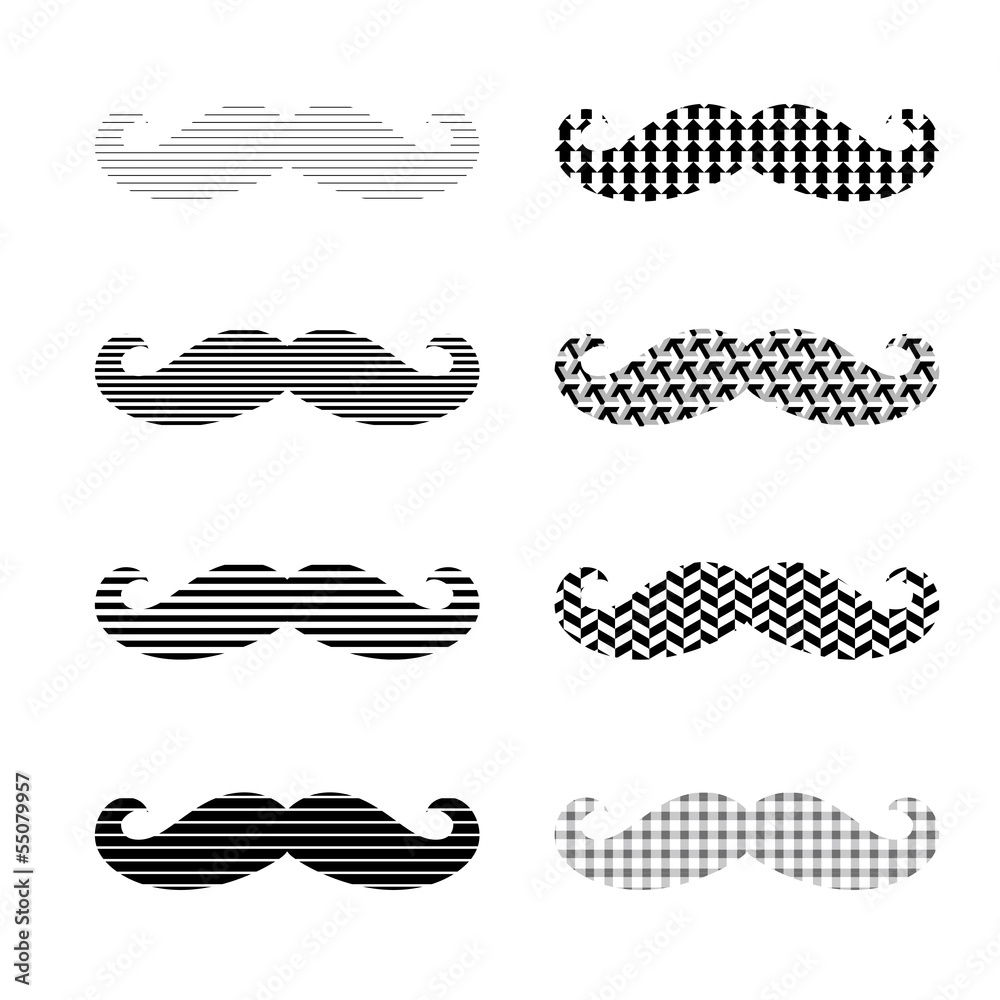 Moustache Border