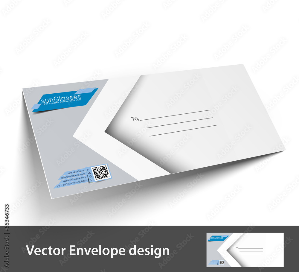 Paper envelope templates for your project design Stock Vector | Adobe Stock