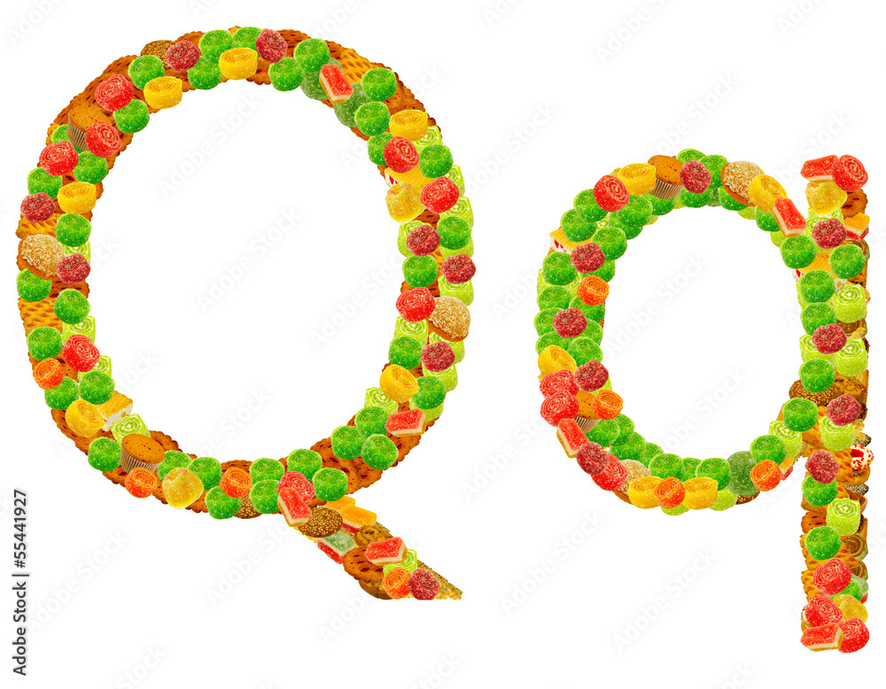 letter of the alphabet Qq Stock Photo | Adobe Stock
