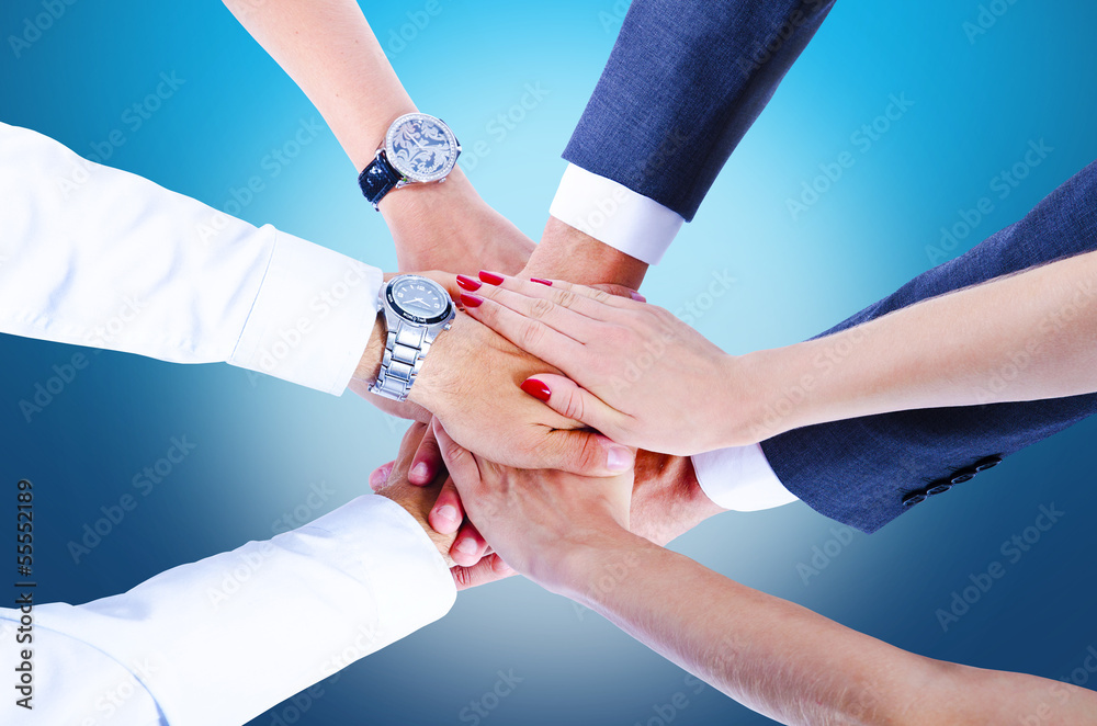 Teamwork,holding hands,handshake,business background Stock Photo ...