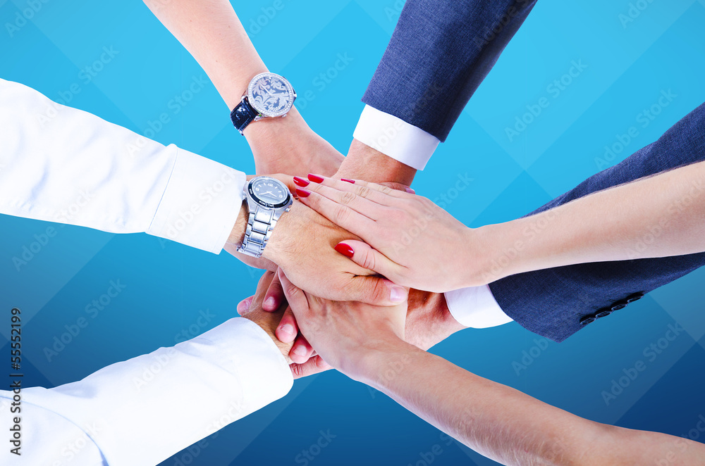 Teamwork,holding hands,handshake,business background Stock Photo ...