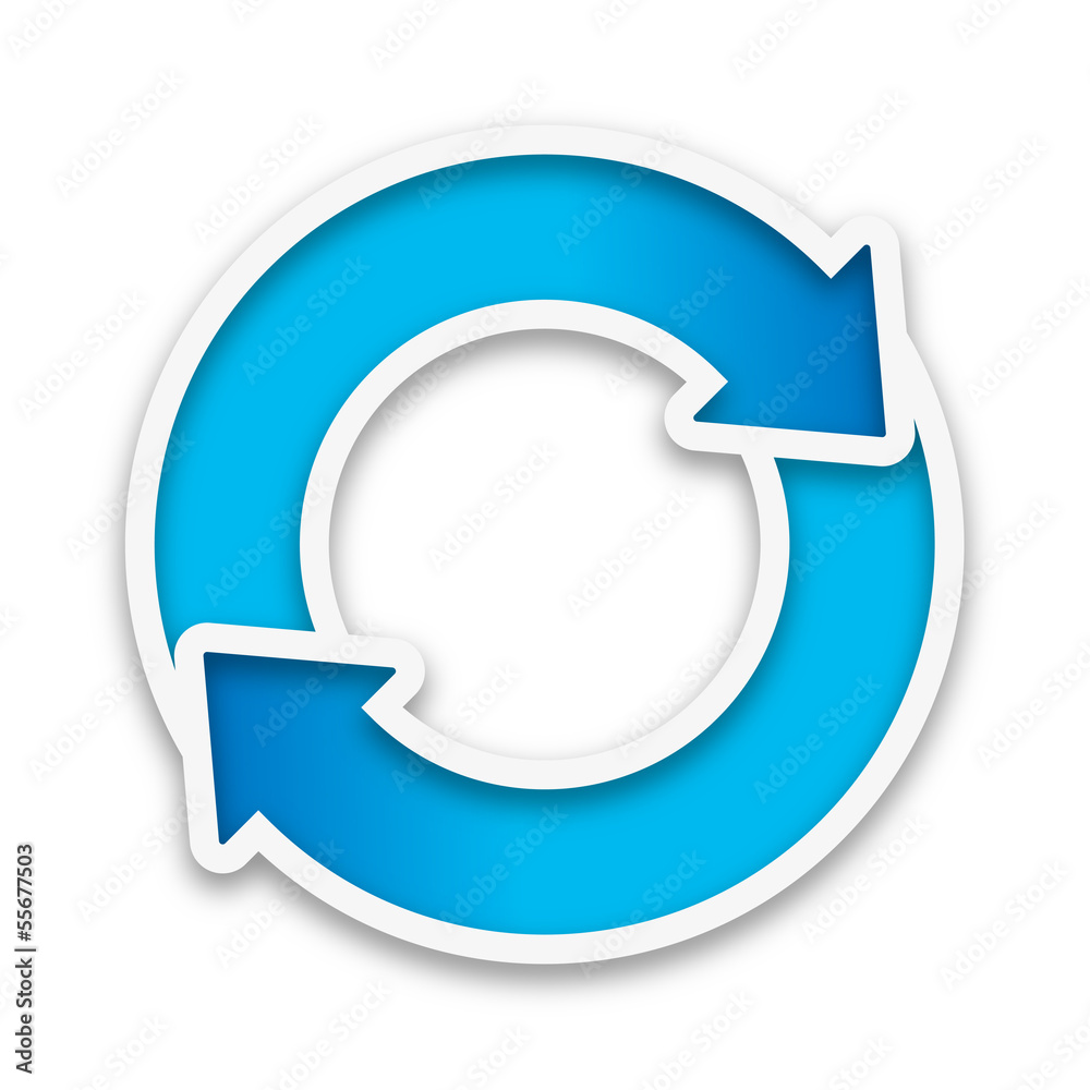 Rotating Arrow #Vector Stock Vector | Adobe Stock