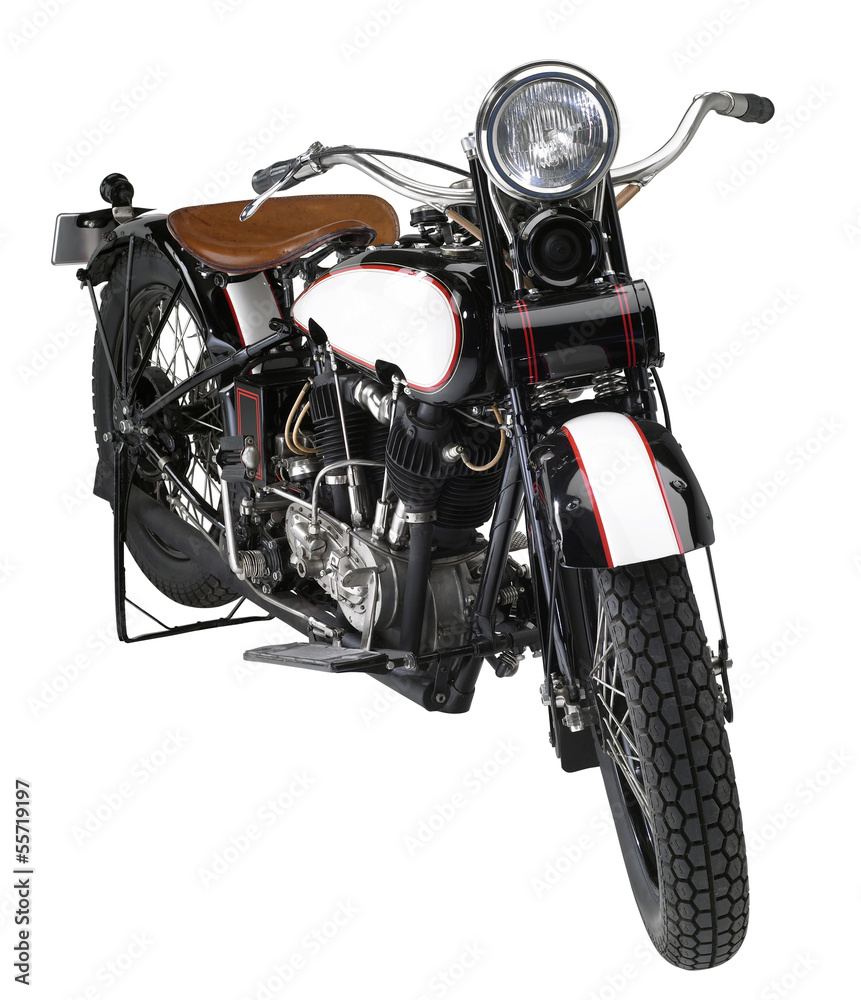 vintage motorcycle Stock Photo | Adobe Stock
