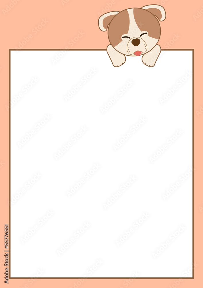 Cartoon Frame Border Stock Vector | Adobe Stock