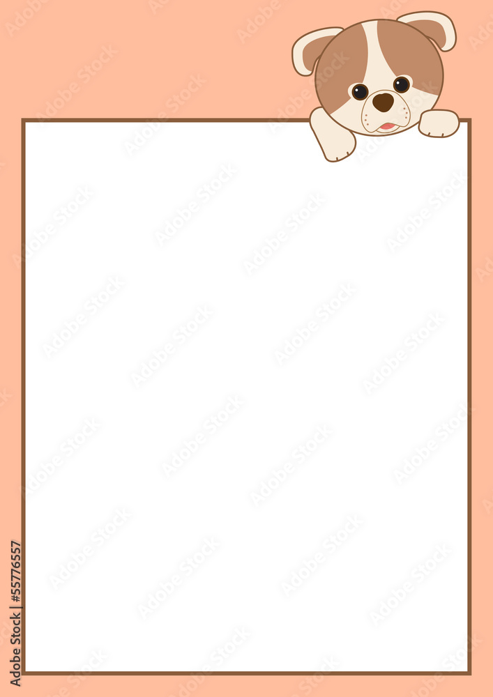 Cartoon Frame Border Stock Vector | Adobe Stock