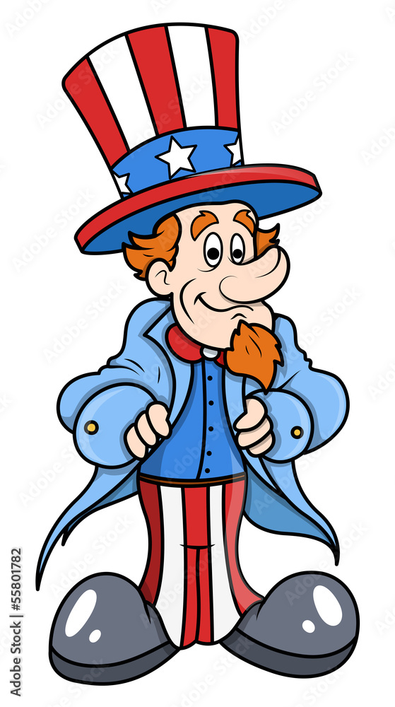 Uncle Sam Cartoon