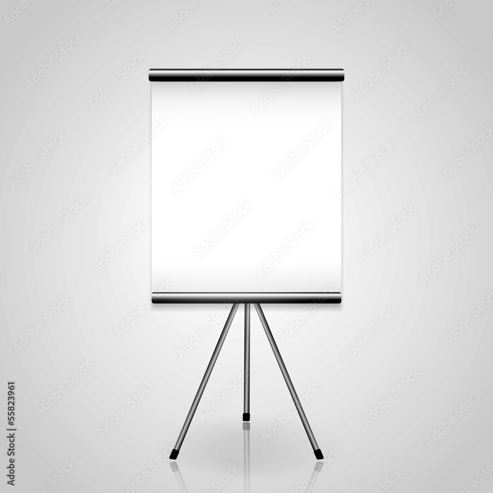 White screen projector clean background Stock Vector | Adobe Stock