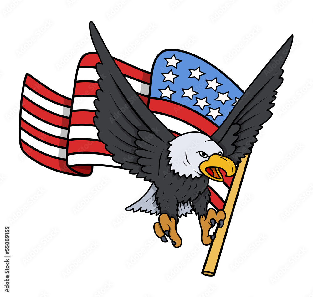 Patriotic Clip Art Eagle