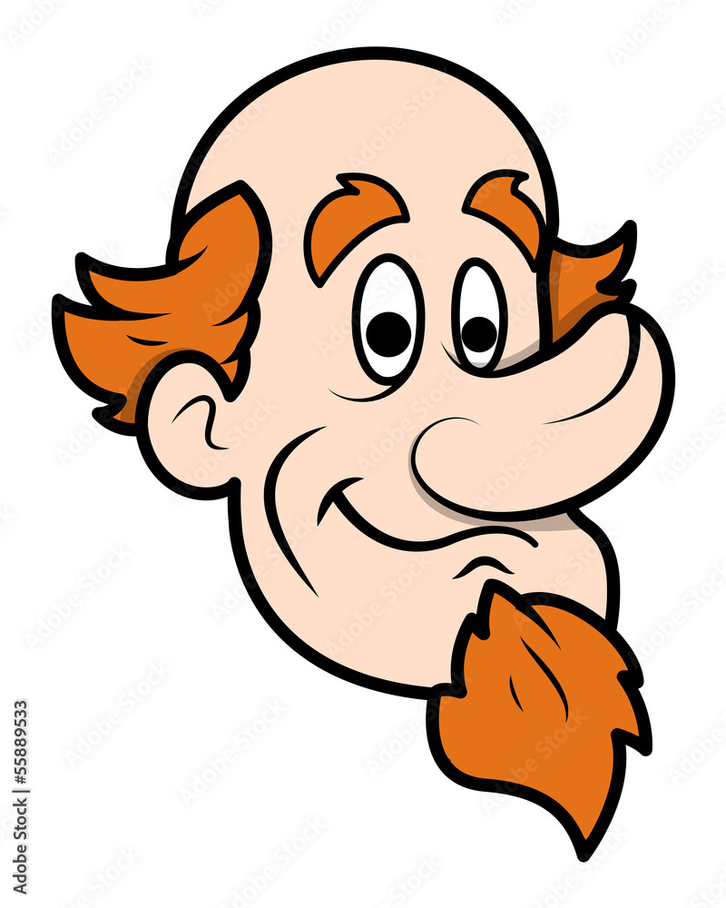 Uncle Face Clipart