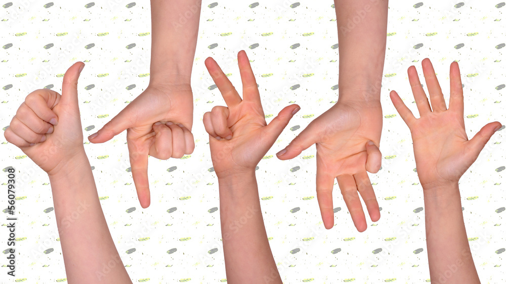 hände zeigen - daumen hoch Stock Photo | Adobe Stock