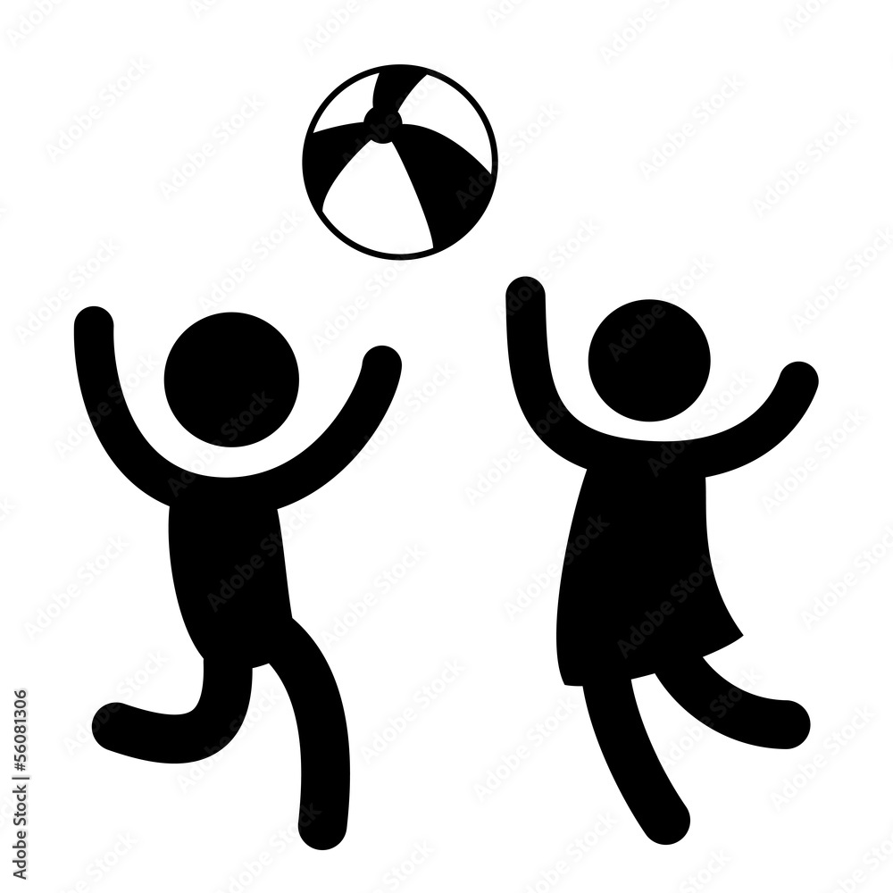 Piktogramm Kind Vektor Stock-Vektorgrafik | Adobe Stock