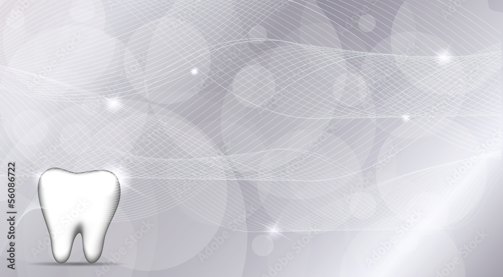 Dental wallpaper. Beautiful silver design. Stock Vector | Adobe Stock