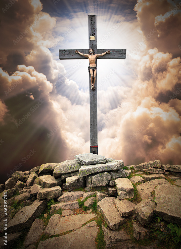 Jesus Christ on The Cross. Stock Photo | Adobe Stock