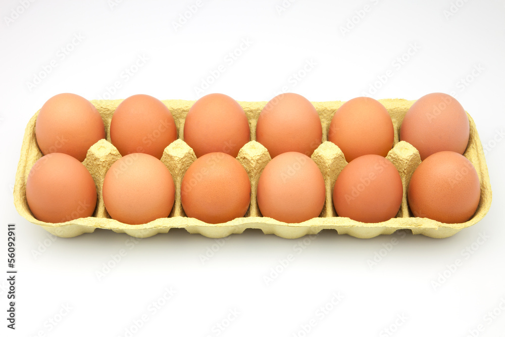 docena de huevos foto de Stock | Adobe Stock