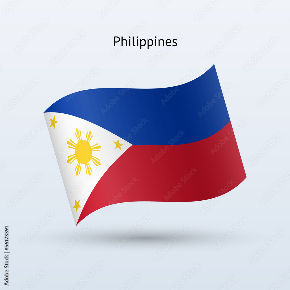 Philippines Flag Wave