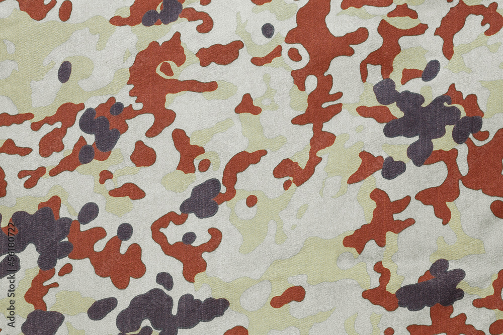 Japanese armed force flecktarn desert camouflage fabric texture Stock ...