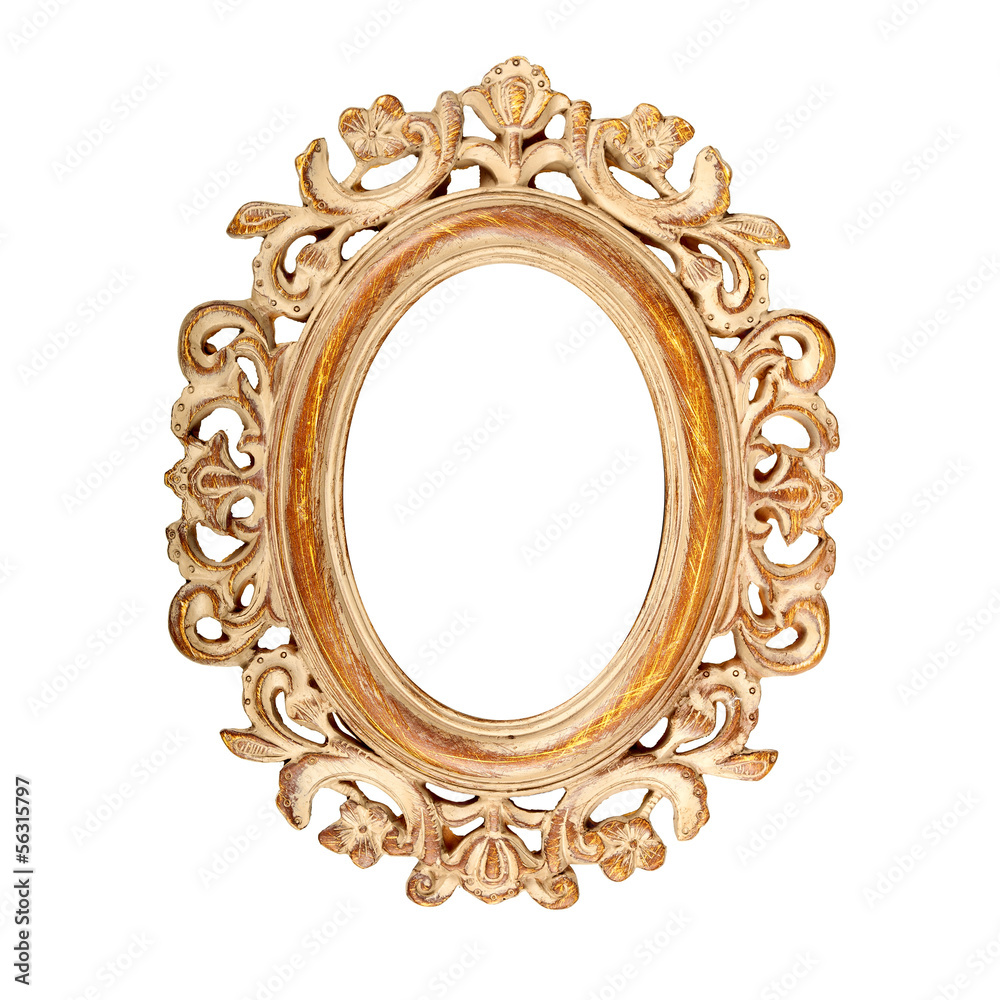 Oval picture frame Stock Photo | Adobe Stock
