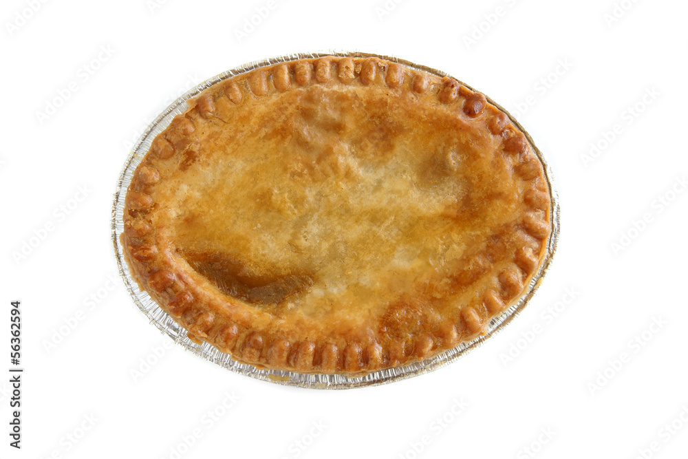 Savoury meat pie top down view Stock Photo | Adobe Stock