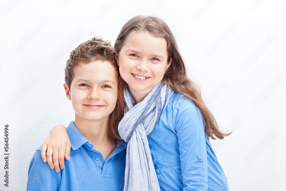 Brother and Sister Stock Photo | Adobe Stock