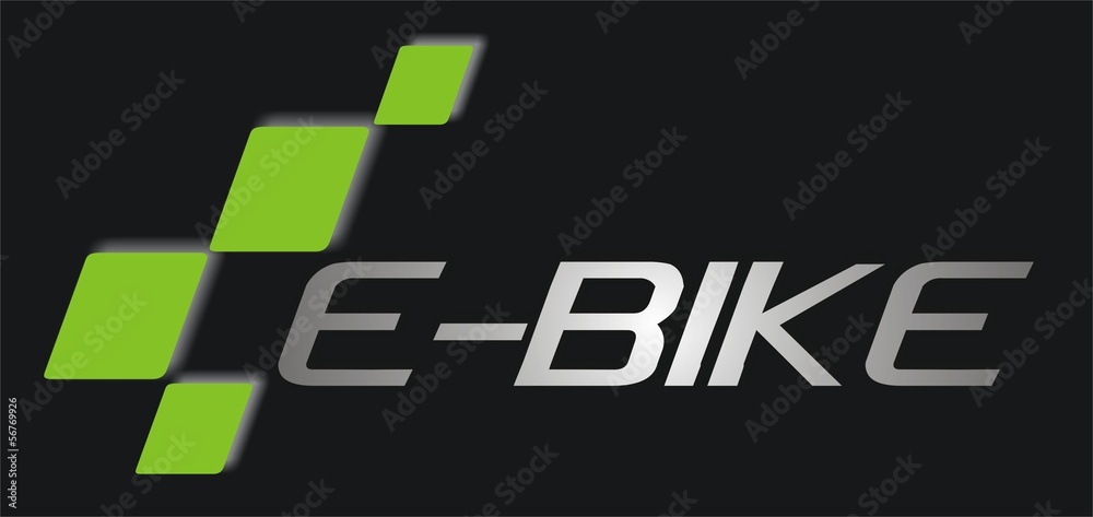 E-Bike Shop Logo Stock Illustration | Adobe Stock