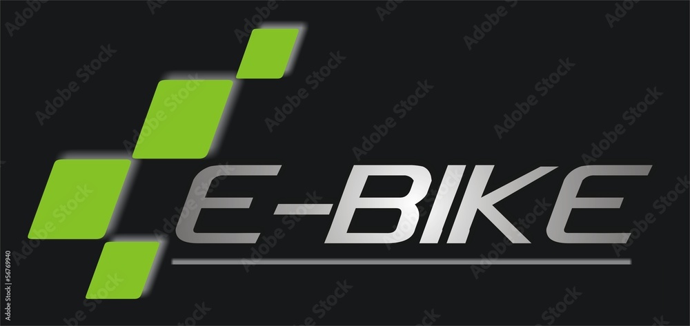 E-Bike Shop Logo Stock Illustration | Adobe Stock