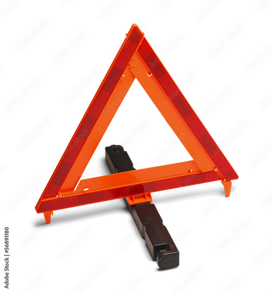 Emergency Road Sign Stock Photo | Adobe Stock