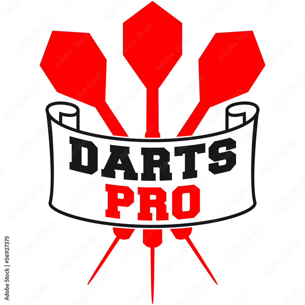 Darts Pro Stock-Illustration | Adobe Stock