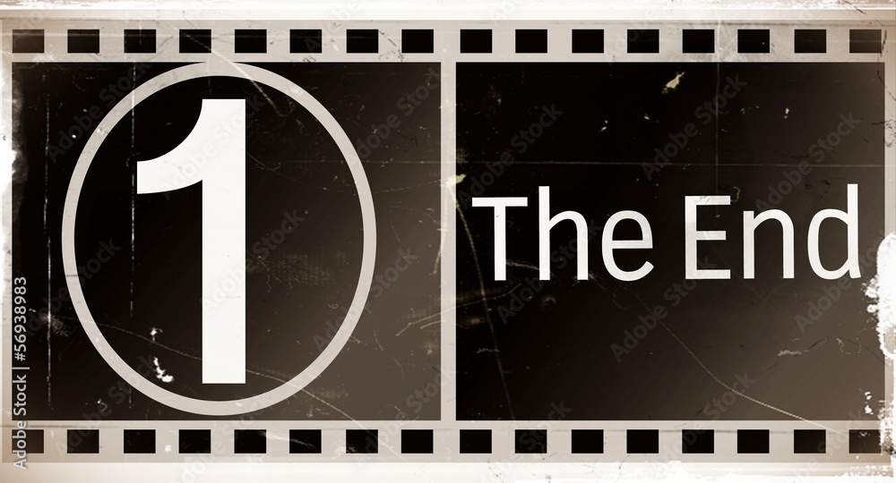 The End Movie Sign Hd