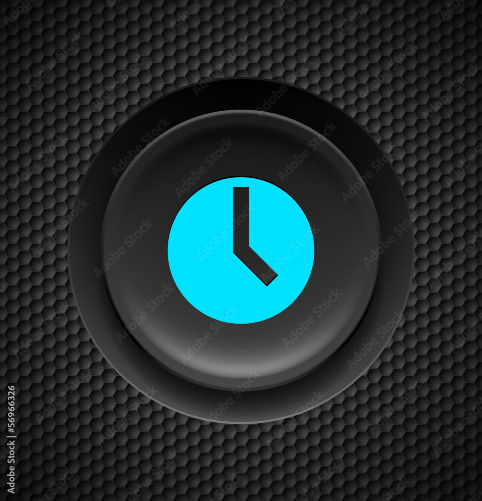 Timer button. Stock Vector | Adobe Stock