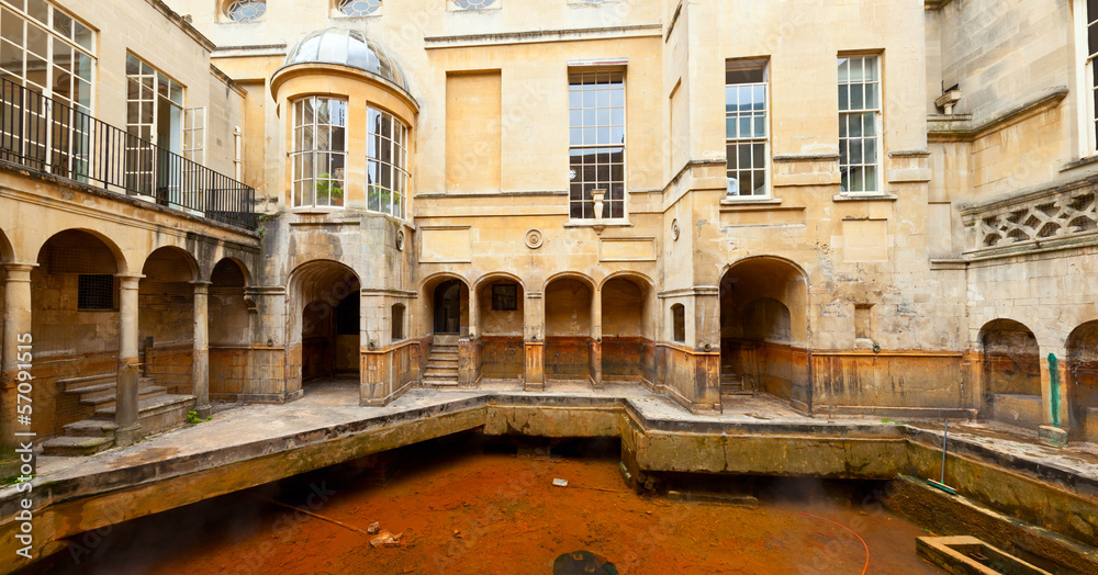 Roman Baths in Bath Stock Photo | Adobe Stock