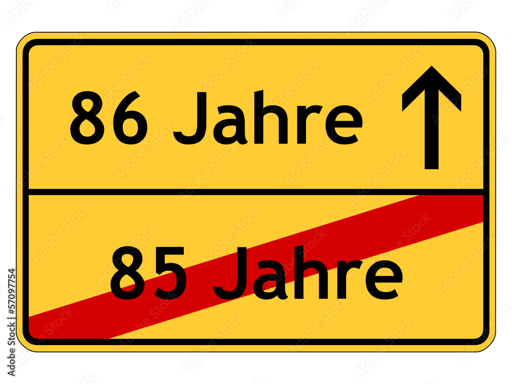 86. Geburtstag Stock Illustration | Adobe Stock