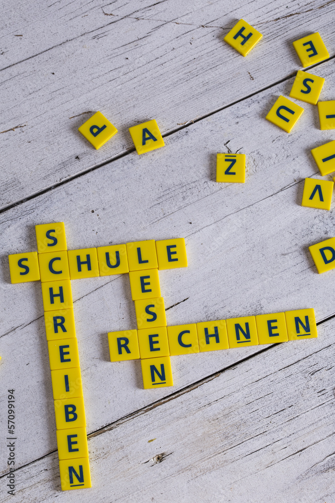 Schule, Lesen, Schreiben, Rechnen Stock-Foto | Adobe Stock