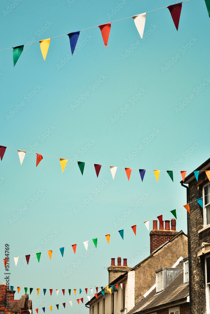 Bunting Stock Photo | Adobe Stock