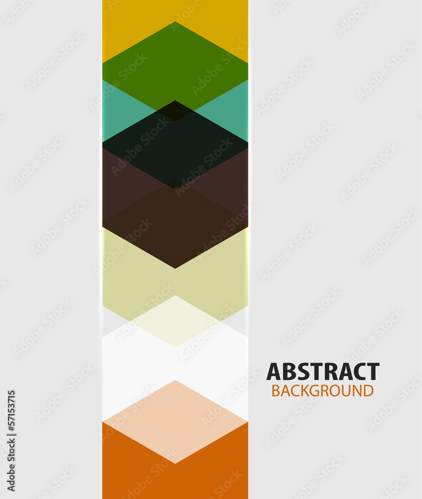 Modern art hexagon abstract background Stock Vector | Adobe Stock