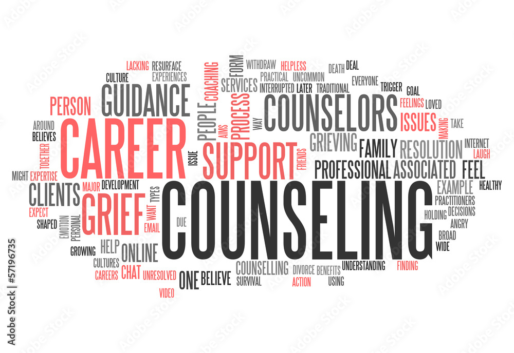 Word Cloud "Counseling" Stock Illustration | Adobe Stock