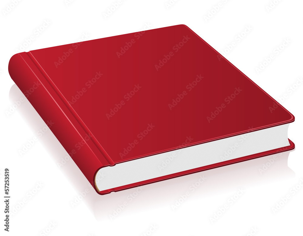 red book vector illustration Stock Vector | Adobe Stock