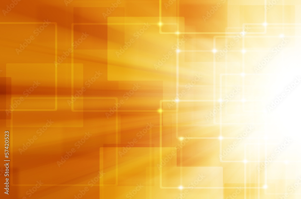 Abstract yellow technology background. Stock Illustration | Adobe Stock