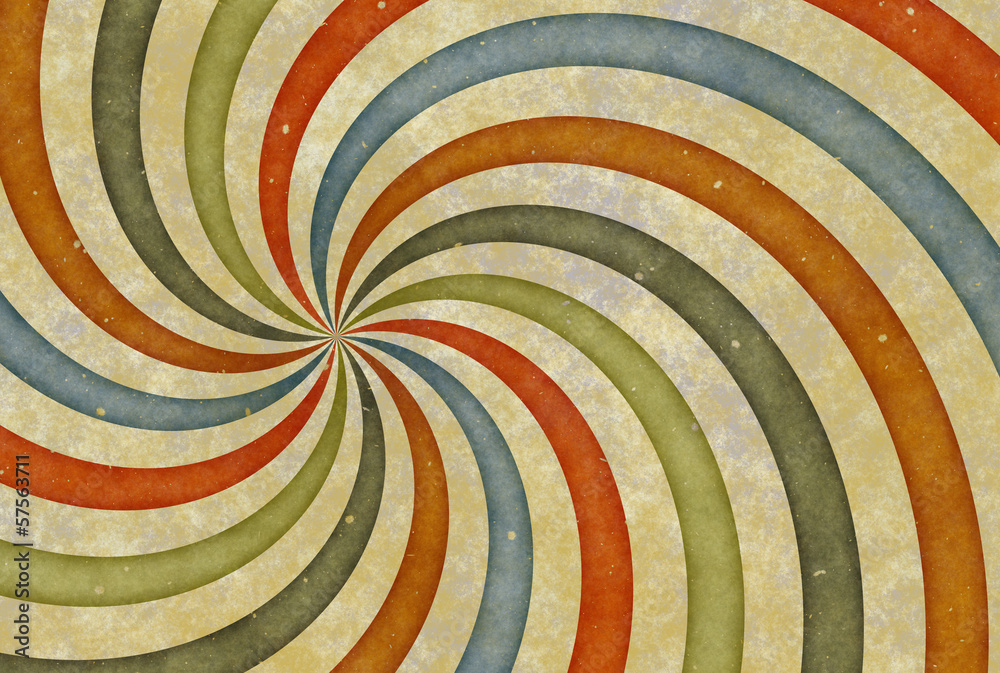 old vintage drawing picture with curl stripes. paper texture bac Stock ...