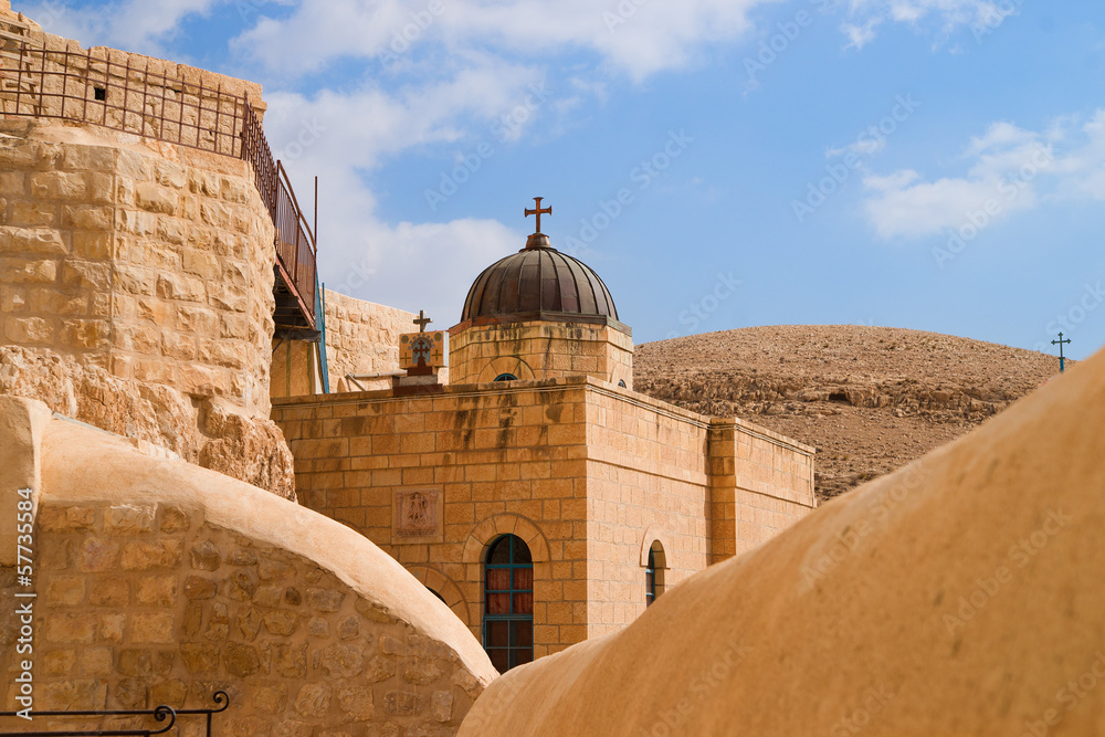 The Great Lavra of St. Sabba the Sanctified, known as Mar Saba Stock ...