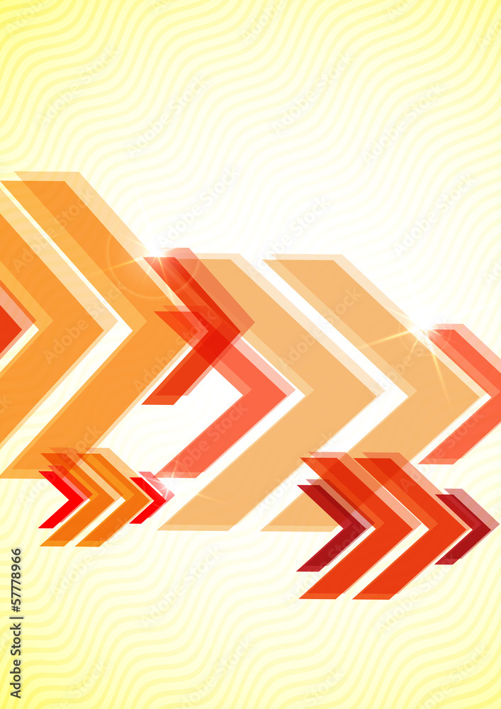 Arrow Red Background With Place For Your Text. Stock Vector | Adobe Stock