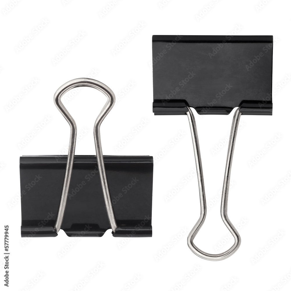 Black paper clamps store